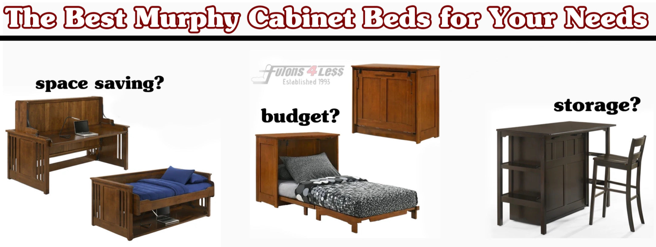 The Best Murphy Cabinet Beds for Your Needs – Futons 4 Less