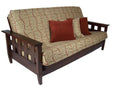 Lambton Dark Cherry Queen Wall Hugger Futon Frame from Strata Furnitur ...